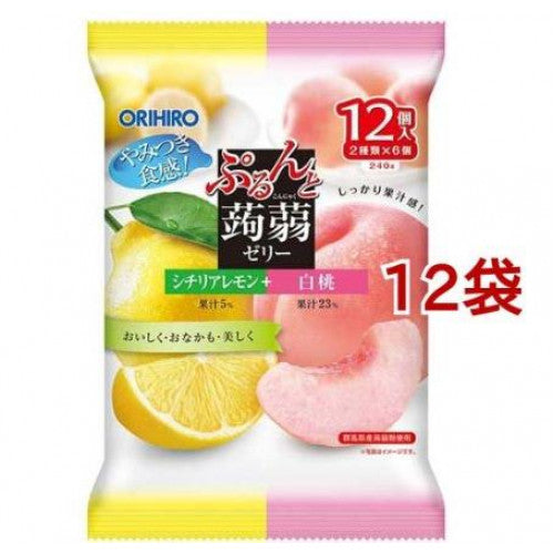 KONJAC JELLY-LEMON&WHITE PEACH – Joyshare Foods Inc.